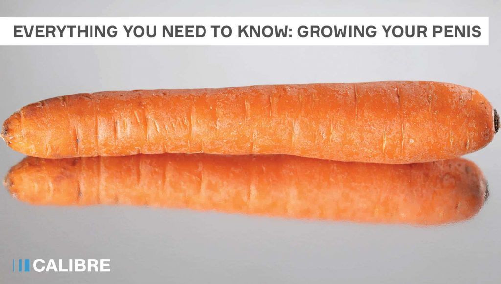 All you need to know about growing your penis - CALIBRE Clinic